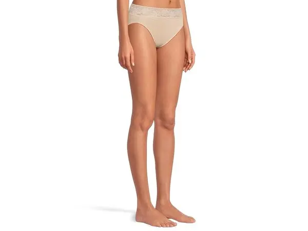 Wacoal Comfort Touch Hi Cut Underwear - Beige
