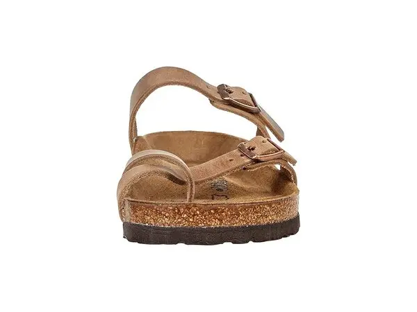 BIRKENSTOCK Mayari Oiled Leather Sandals - Brown