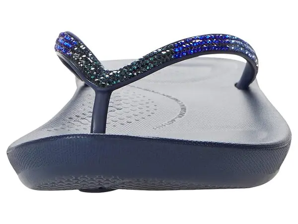 Fitflop Iqushion Ombre Sparkle Flip-flops - Navy