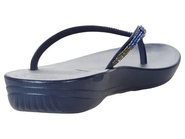 Fitflop Iqushion Ombre Sparkle Flip-flops - Navy