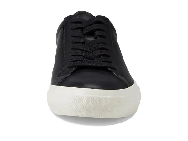 Vince Fulton Leather Lace-up Sneakers - Black