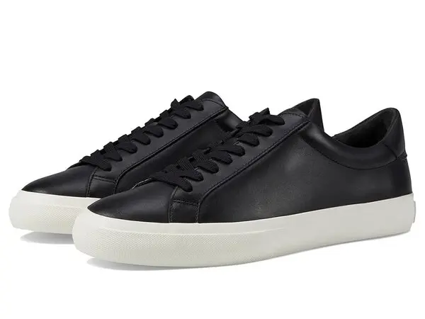 Vince Fulton Suede Lace-up Sneakers - Black