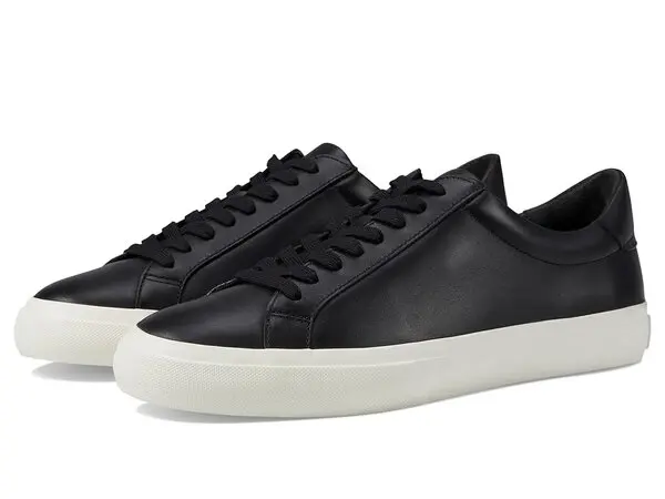 Vince Fulton Suede Lace-up Sneakers - Black
