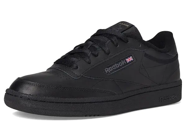 REEBOK Club C 85 Vintage Athletic Sneakers - Black