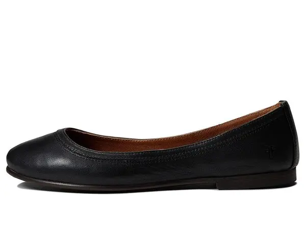 THE FRYE COMPANY Carson Ballet Flat Shoes - Black