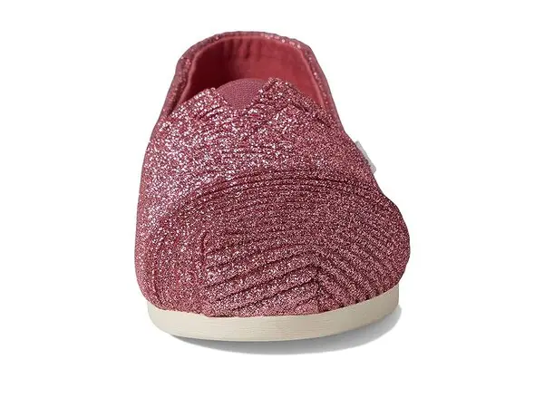 Toms Alpargata Cloudbound Moroccan Crochet Slip-on Shoes - Red