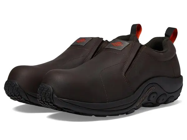 Merrell Jungle Moc Leather Moc Composite Toe Sd+ Shoes - Espresso