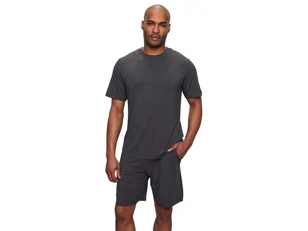 Eberjey Henry Tenceltm Modal Shorts Pj Set Pajama Sets True - Black