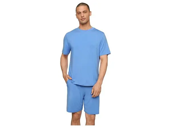 Eberjey Henry Tenceltm Modal Short Pj Set Pajama Sets True - Blue