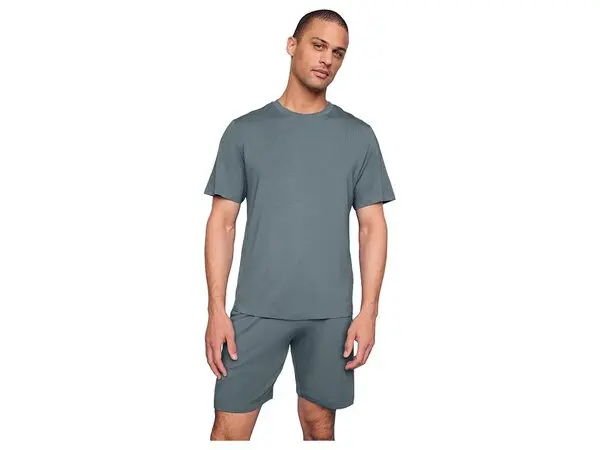 Eberjey Henry Tenceltm Modal Short Pj Set Pajama Sets Moonstruck - Blue