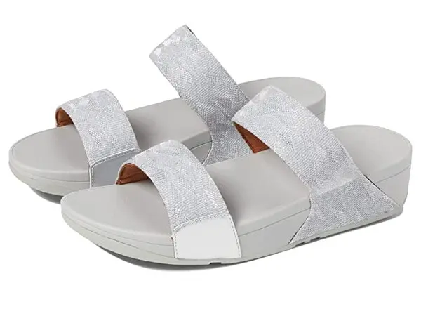 Fitflop Lulu Glitz Platform Slides