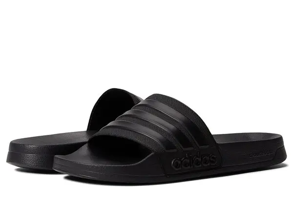 Adidas Adilette Shower Slides - Black