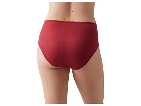 Wacoal Retro Chic Hi-cut Brief Underwear Regina - Red