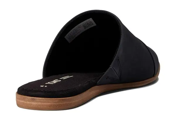 Toms Jade Leather Slip-on Mules