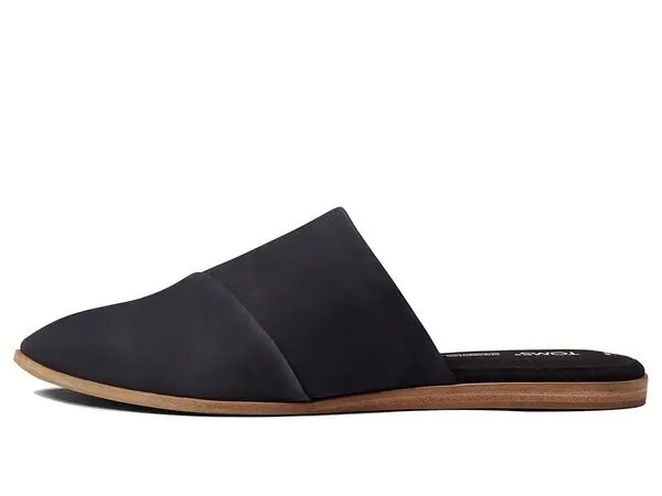 Toms Jade Leather Slip-on Mules