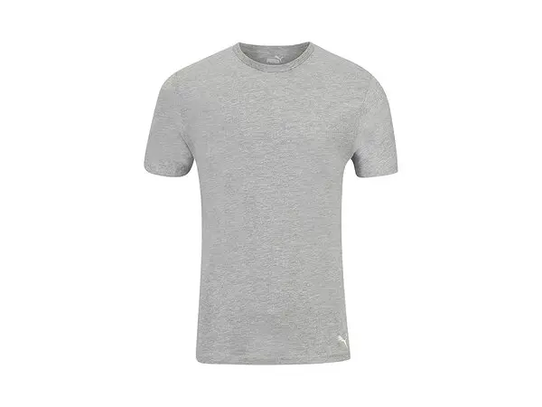 PUMA 3 Pack Crew Neck T-shirts Underwear /gray/black - Multi