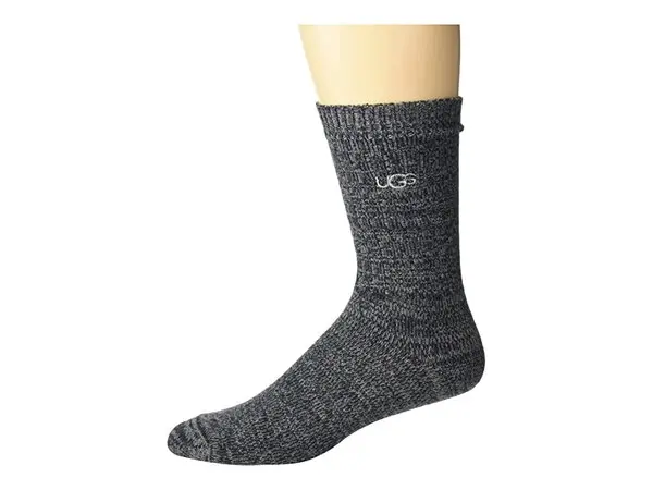 UGG Ribbed Crew Socks - Black