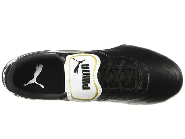 PUMA King Top Firm Ground Soccer Cleats - Black