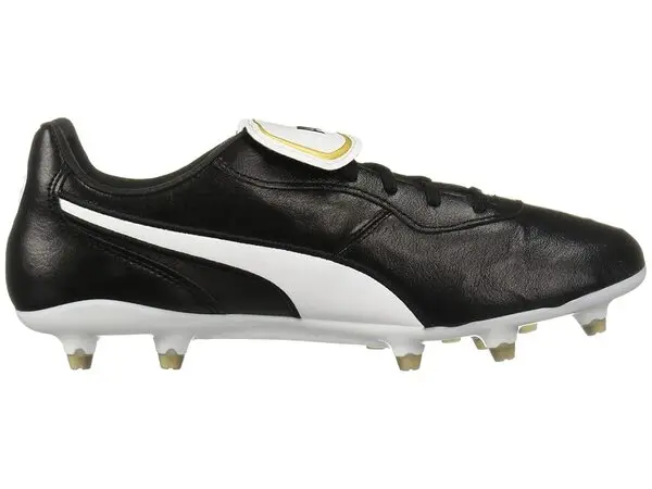PUMA King Top Firm Ground Soccer Cleats - Black