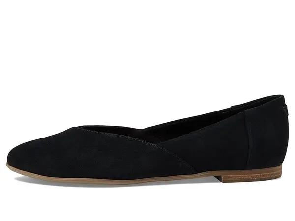 Toms Jutti Neat Flat Shoes - Black