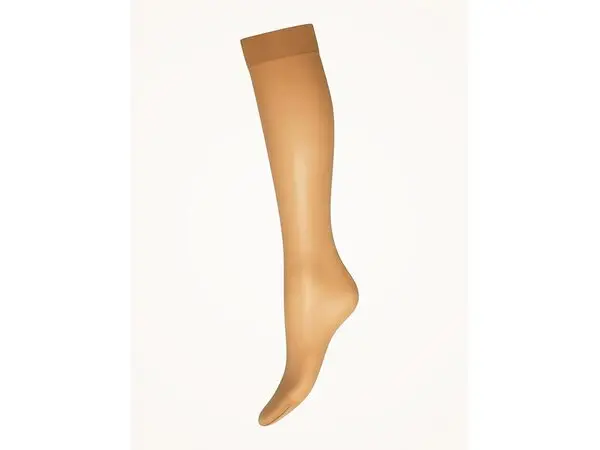 Wolford Individual 10 Knee-high Socks - Brown