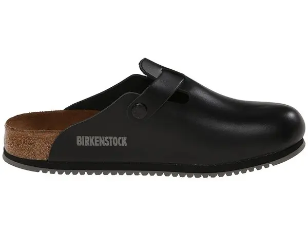 BIRKENSTOCK Boston Super Grip Clogs - Black