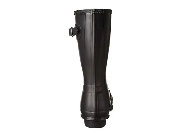 Hunter Original Short Buckled Boots - Black