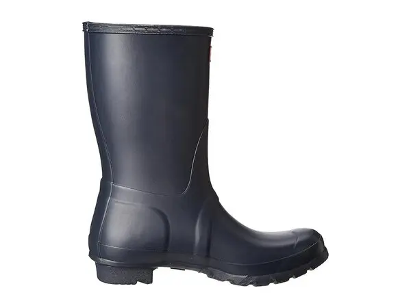 Hunter Original Short Buckled Boots - Navy