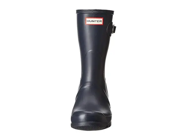 Hunter Original Short Buckled Boots - Navy