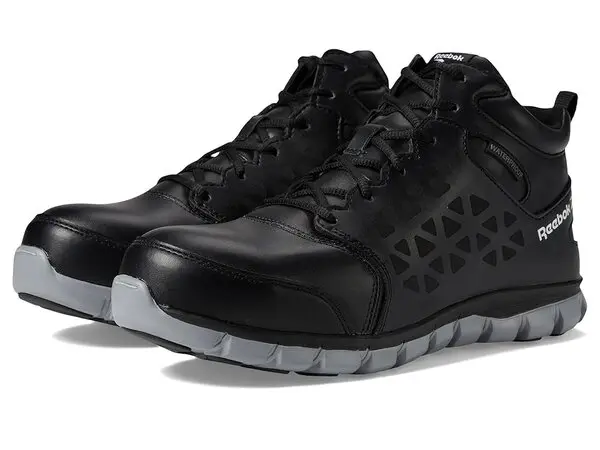 REEBOK Sublite Cushion Work Mid Comp Toe Eh Work Boots