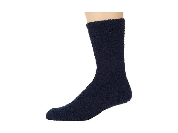 UGG Fincher Ultra Cozy Crew Crew Cut Socks - Navy