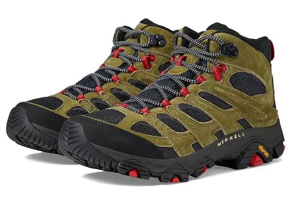 Merrell Moab 3 Mid Hiking Boots - Green