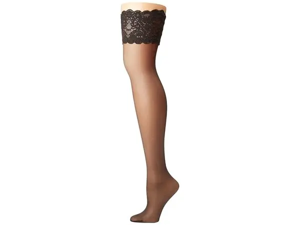 Wolford Satin Touch 20 Stay-up Thigh Highs - Black