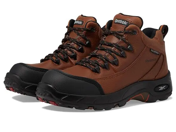 REEBOK Tiahawk Composite Toe Lace-up Work Boots - Brown