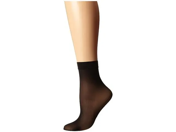 Wolford Individual 10 Crew Socks - Black