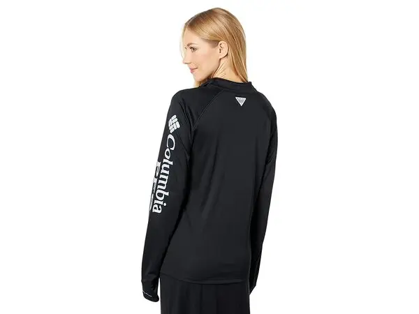 Columbia Tidal Tee 1/4 Zip Long Sleeve Top - Black