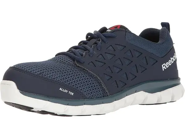 REEBOK Sublite Cushion Work Sd Alloy Toe Athletic Shoes - Navy