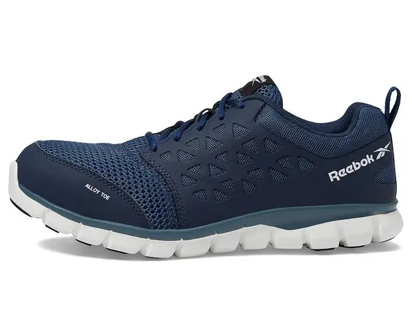 REEBOK Sublite Cushion Work Sd Alloy Toe Athletic Shoes - Navy