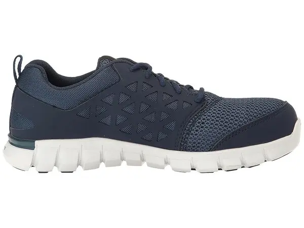 REEBOK Sublite Cushion Work Sd Alloy Toe Athletic Shoes - Navy