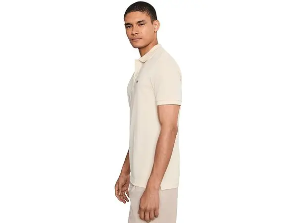 Lacoste Short Sleeve Slim Fit Pique Polo Short Sleeve Pullover Light - Beige