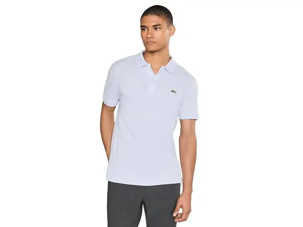 Lacoste Short Sleeve Slim Fit Pique Polo Short Sleeve Pullover - Blue
