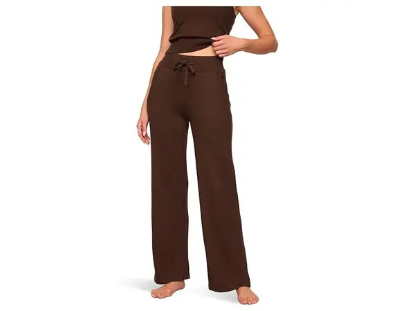 Eberjey Recycled Sweater Pants - Brown