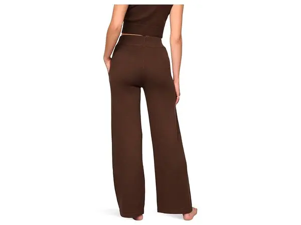 Eberjey Recycled Sweater Pant - Brown