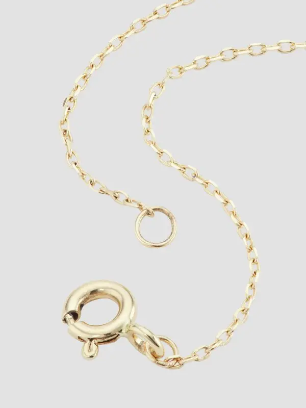 Jia Jia 14k Yellow Gold & Birthstone Pendant Necklace - February