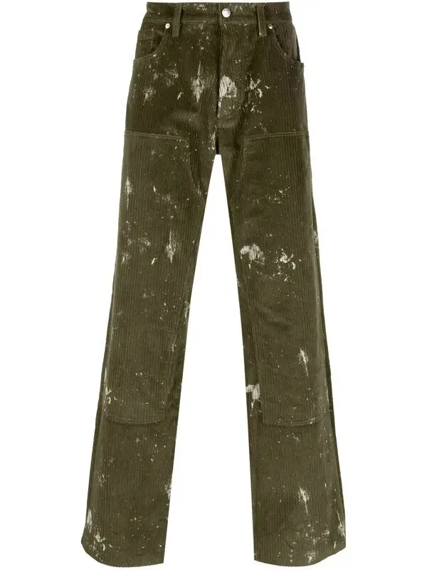 MISBHV Paint-splatter Corduroy Trousers