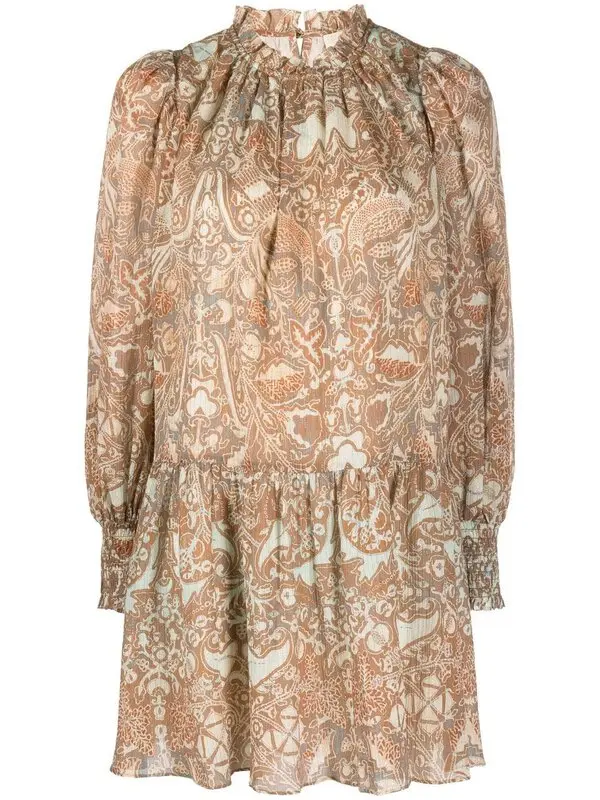 Ulla Johnson Floral-print Mini Dress