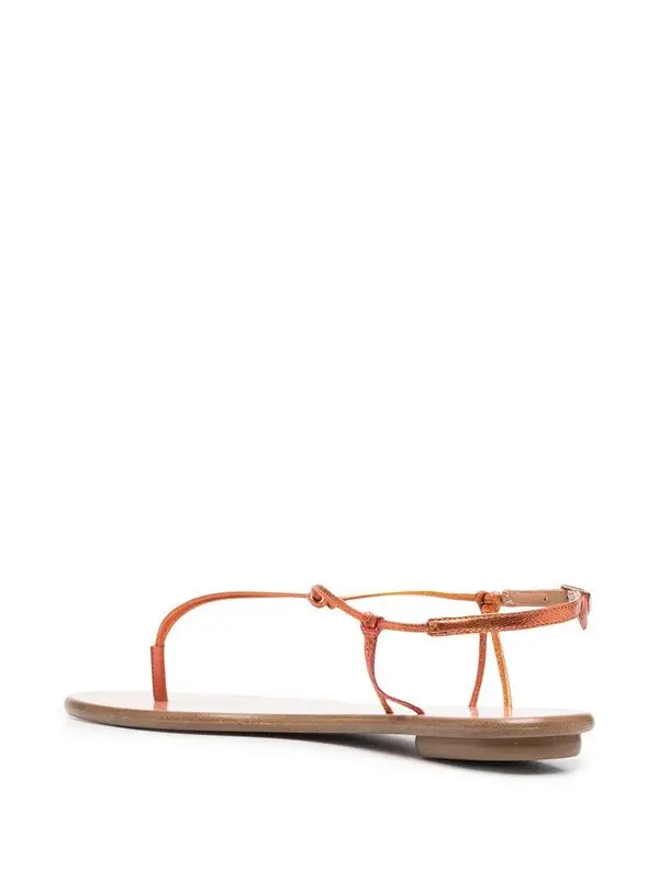 AQUAZZURA Very Capri Leather Sandals