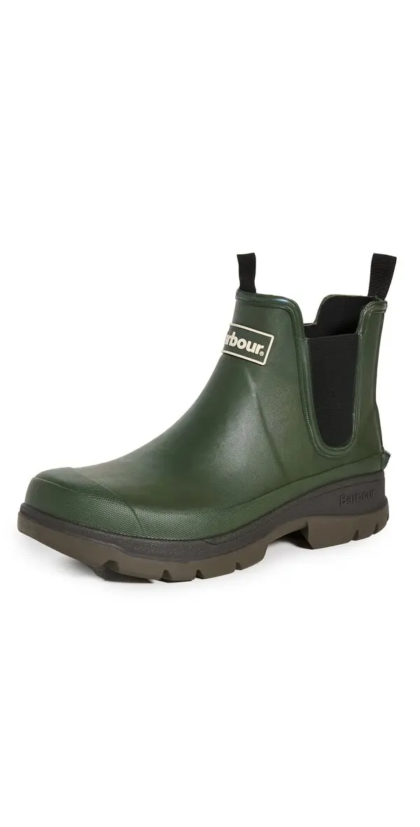 Barbour Nimbus Wellington Boots - Olive