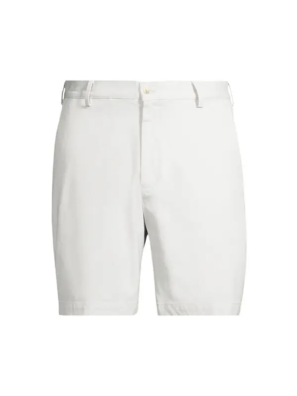 Peter Millar Crown Pilot Twill Shorts - Light Grey