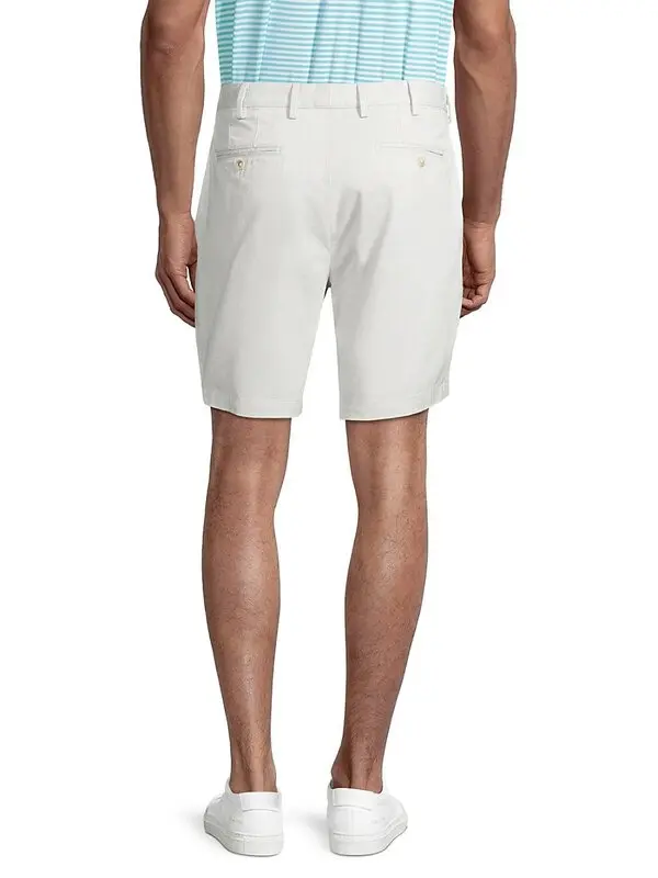 Peter Millar Crown Pilot Twill Shorts - Light Grey